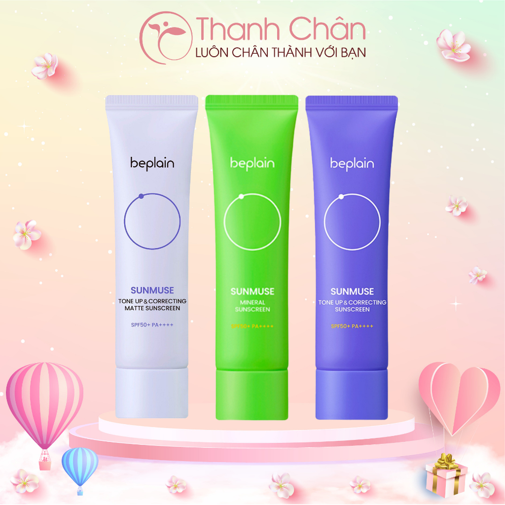 Kem chống nắng BEPLAIN Sunmuse Sunscreen 50ml | Shopee Việt Nam