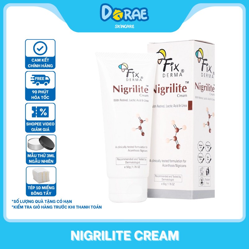 FIXDERMA l Kem Giảm Thâm Nách, Thâm Cơ Thể Fixderma Nigrilite Cream ...