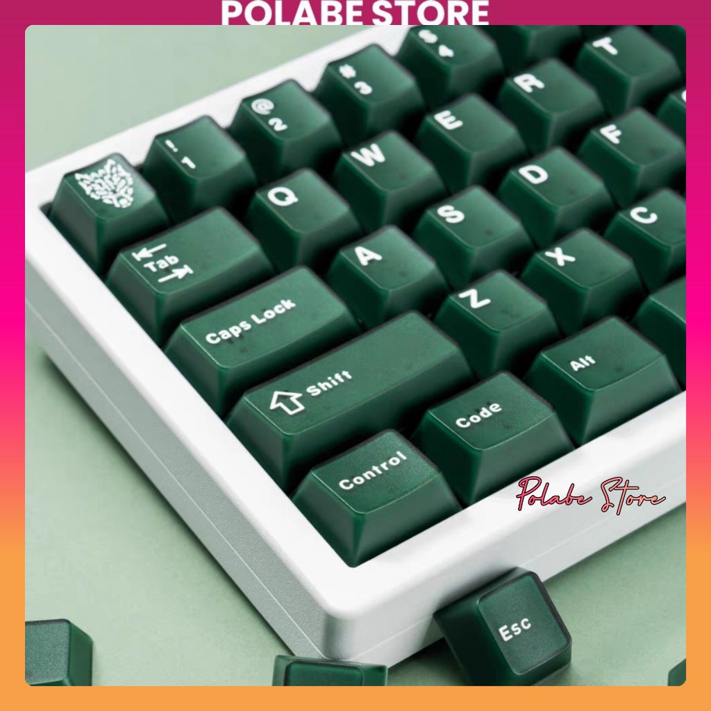 Keycap Aifei Emerald Green Pyga Keycap Cherry Profile bàn phím cơ ...