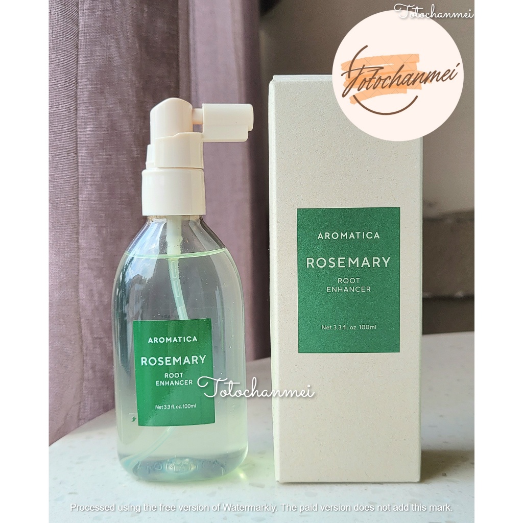 (Có sẵn) Xịt Dưỡng Chân Tóc AROMATICA Hương Thảo Rosemary 30ml & 100ml | Shopee Việt Nam
