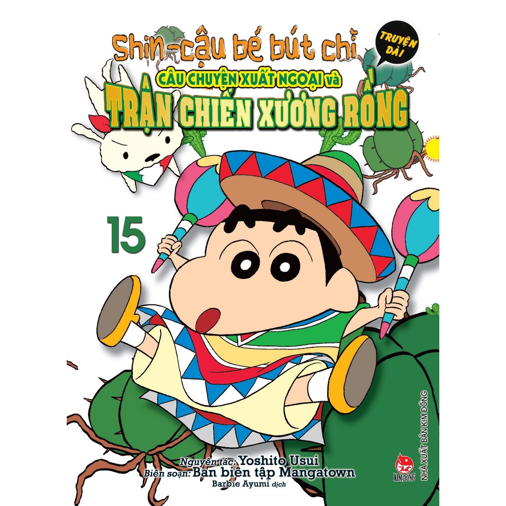 Truyện tranh Shin Truyện dài - Tập 15: Câu Chuyện Xuất Ngoại Và Trận ...
