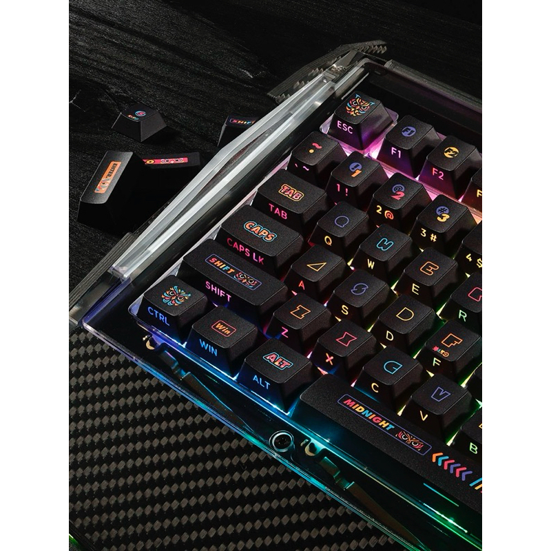 Keycap Xuyên led MIDNIGHT Profile OEM | PIWIDESIGN | Shopee Việt Nam