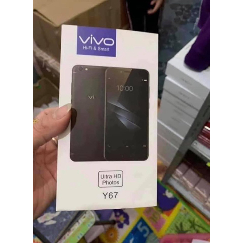 Điện thoại Vivo Y67 Ram 4G, ROm 32Gb (2 sim) - Bảo hành 12 tháng - fullbox đầy đủ phụ kiện tặng ...
