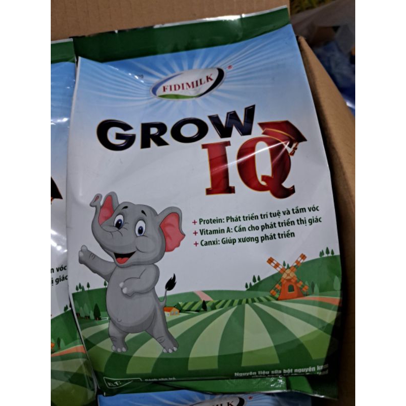SỮA TÚI GROW IQ 1KG mẫu mới date 2026 | Shopee Việt Nam