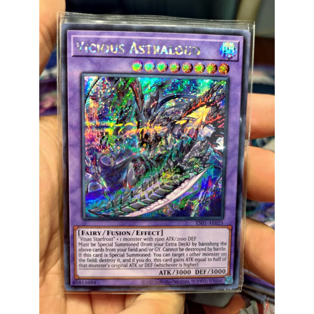[KW2 Yugioh] [EN-AE] Thẻ bài ES01-AE025 Vicious Astraloud | Shopee Việt Nam