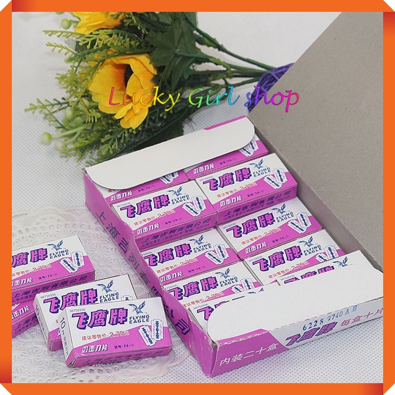 Dao Lam, Lưỡi Lam Siêu Bén Siêu Bền Hiệu Tian Tian 1 hộp 10 cái - Lucky Girl shop NHA TRANG ...