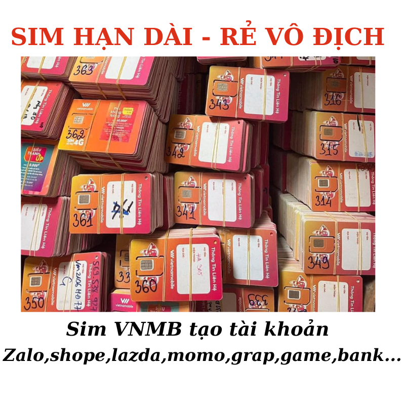 SIM VNMB NGHE GỌI ,TẠO TÀI KHOẢN, NHẬN MÃ OTP 100% TẠO ĐƯỢC | Shopee ...
