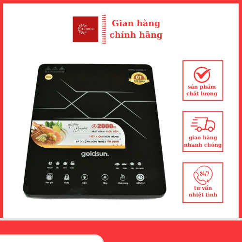 Bếp từ cảm ứng Goldsun | Shopee Việt Nam