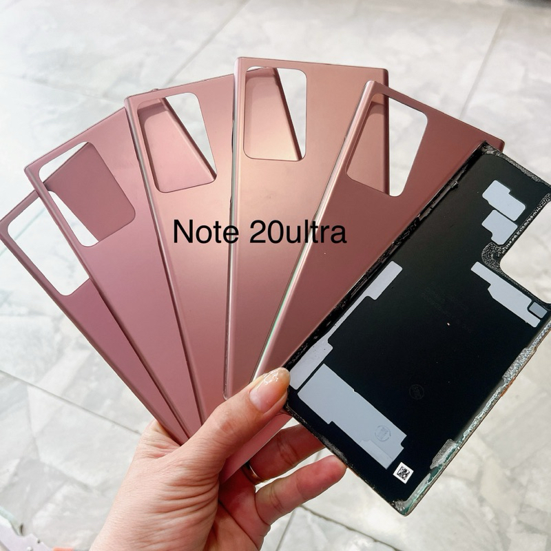 Nắp lưng Ss Note 20 ultra zin tháo máy / Note 20ultra liền kính camera ...