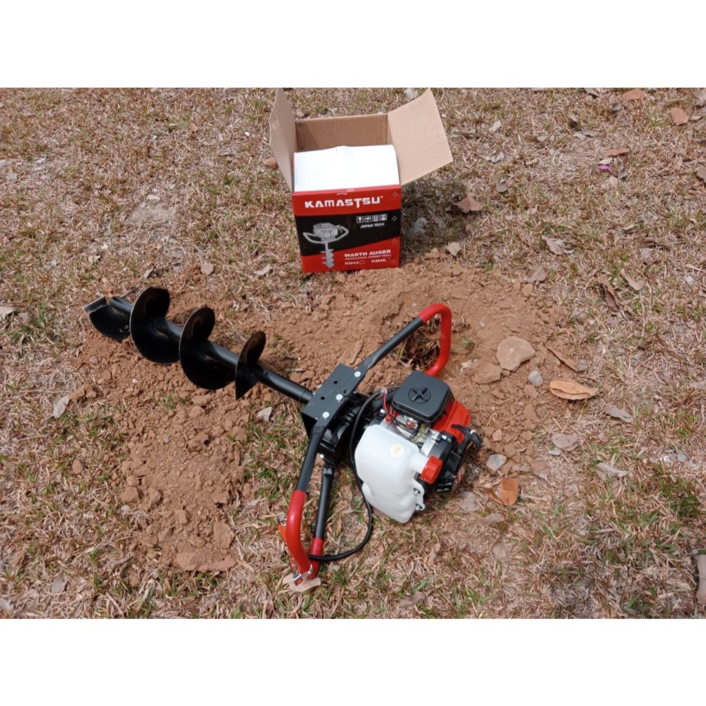 Máy khoan lỗ trồng cây KAMASTSU KM48 hàng nhập khẩu chính hãng | Shopee ...