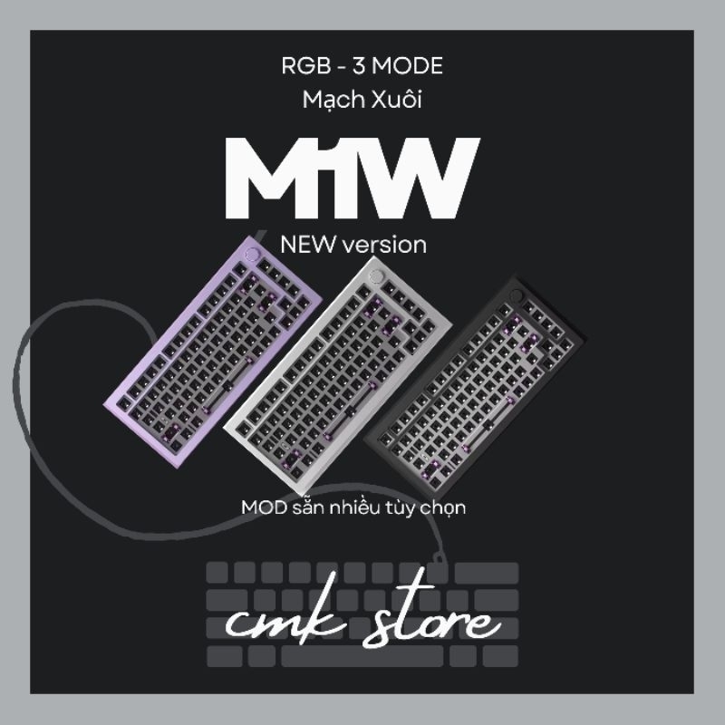 (sẵn tùy màu) KIT Bàn phím cơ Monsgeek M1 | M1W V3 Cập Nhật Mới - Build ...