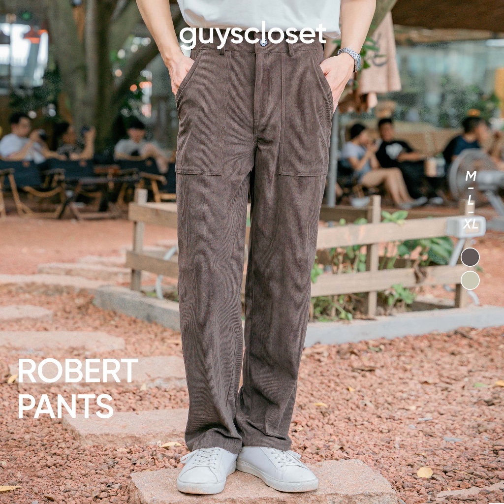 Quần Nhung Tăm Nam GUY's Closet Robert Pants - Chất Liệu Corduroy, Dáng ...