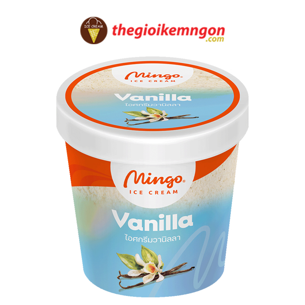 Kem hộp vani Thái Lan Mingo Vanilla Pint (473ML) | Shopee Việt Nam