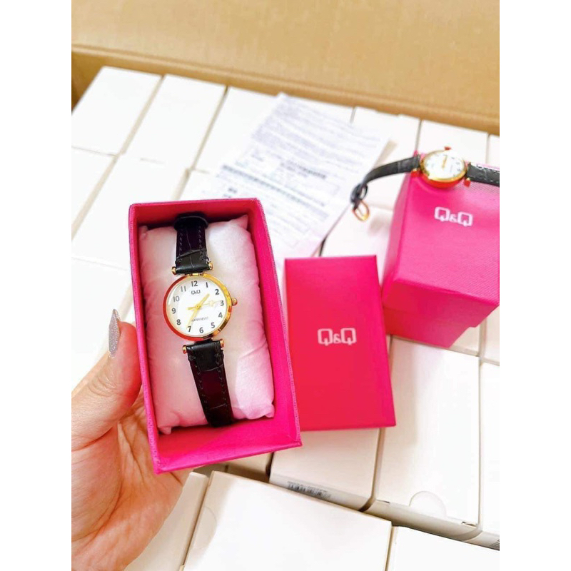 ĐỒNG HỒ NỮ CITIZEN PHÂN KHÚC CITIZEN QQ Q03A-001PK | Shopee Việt Nam