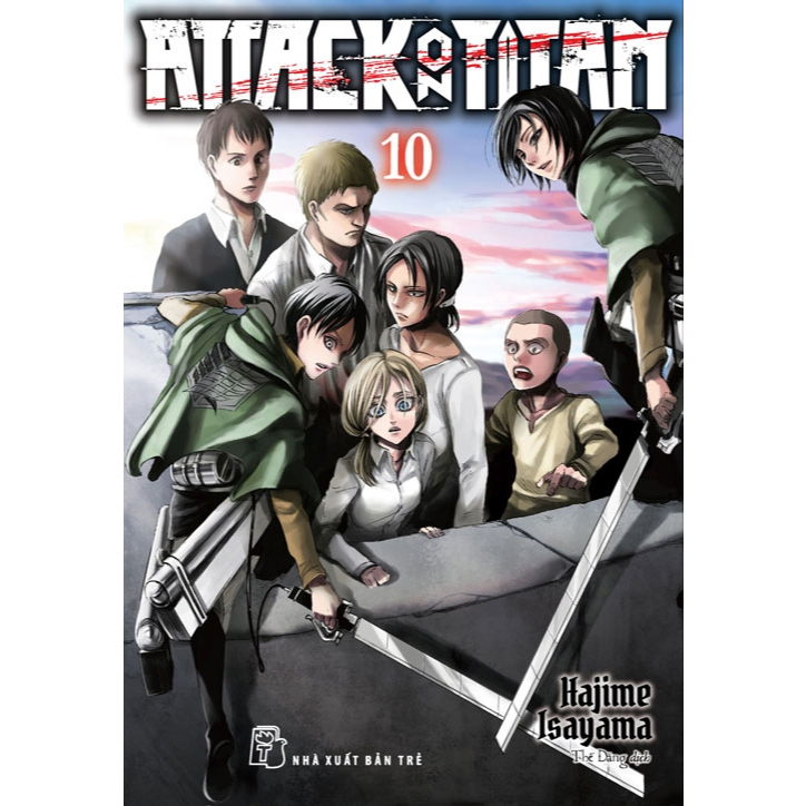 Sách - Attack On Titan 10 - Bìa Rời 2 Mặt (NXB Trẻ) | Shopee Việt Nam