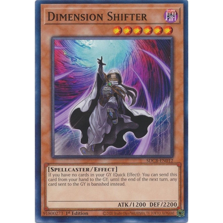 [Thẻ bài Yu-gi-oh] Dimension Shifter - SDCB-EN012 - Common 1st Edition ...