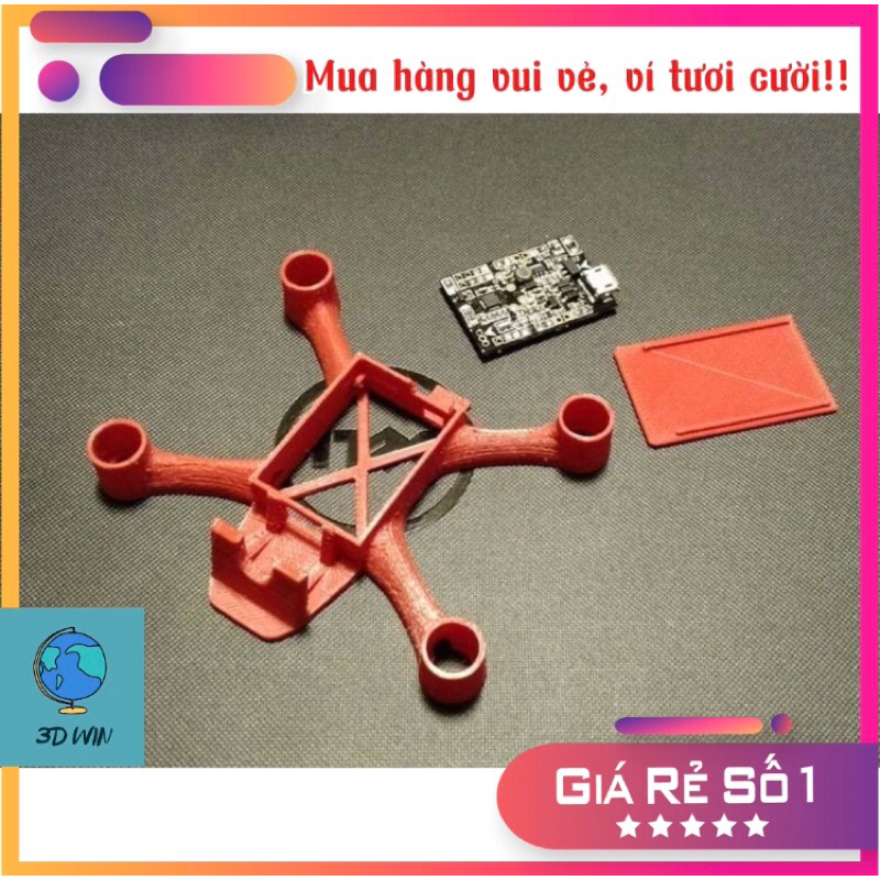 khung máy bay drone brushed 88mm Micro siêu nhẹ thiết kế nhỏ gọn chui ...