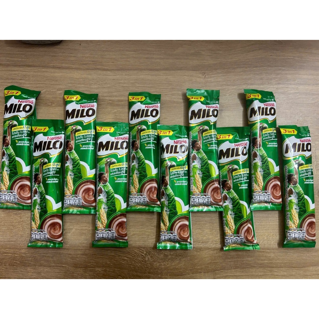 Sữa MILO Bột 3in1 Thái Lan - Bột MILO Hòa Tan Ít Ngọt Dồi Dào Dinh ...