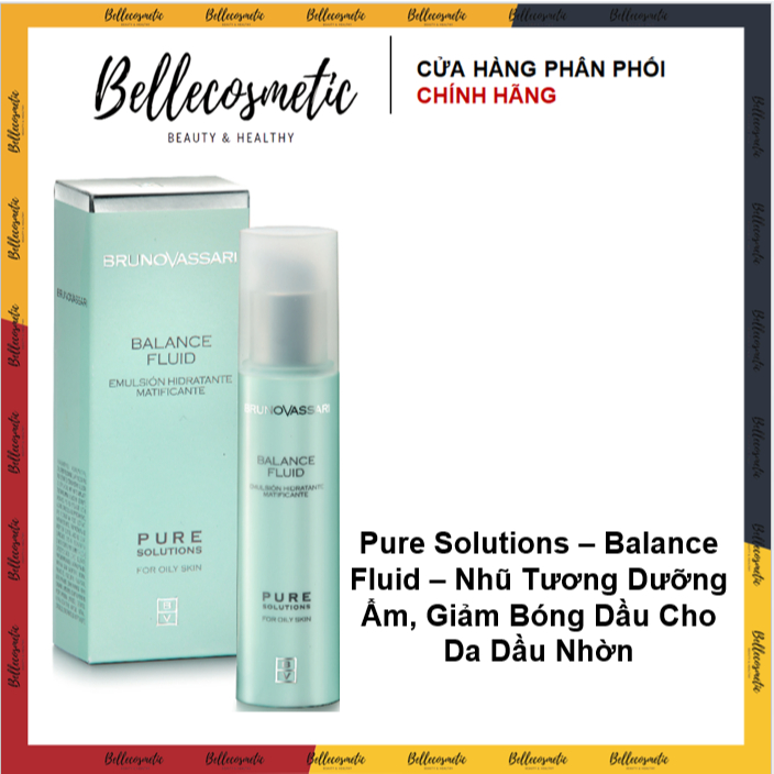 Pure Solutions Balance Fluid 50ml - Nhũ Tương Dưỡng Ẩm Cho Da Mụn Bruno ...