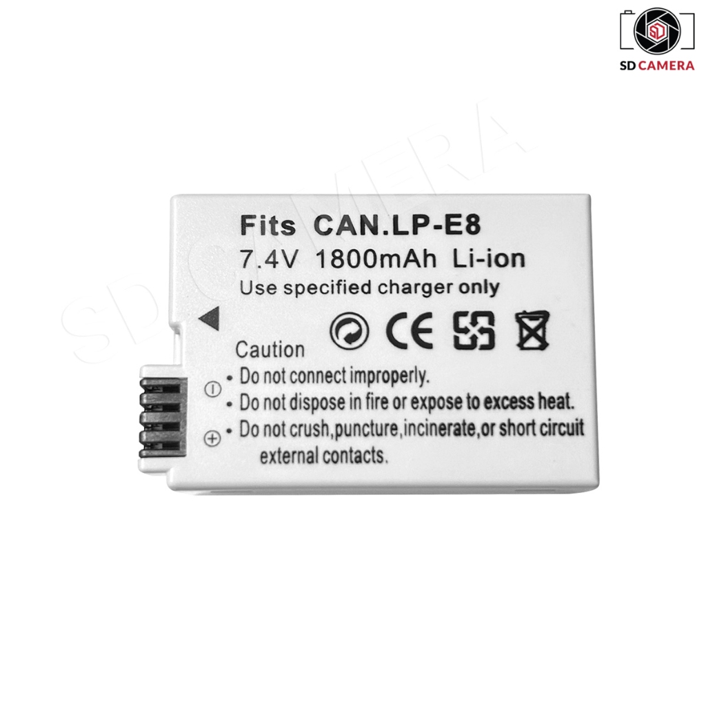 Pin LP-E8 cho Máy ảnh Canon EOS 550D / 600D / 650D / 700D LP E8 Dung ...