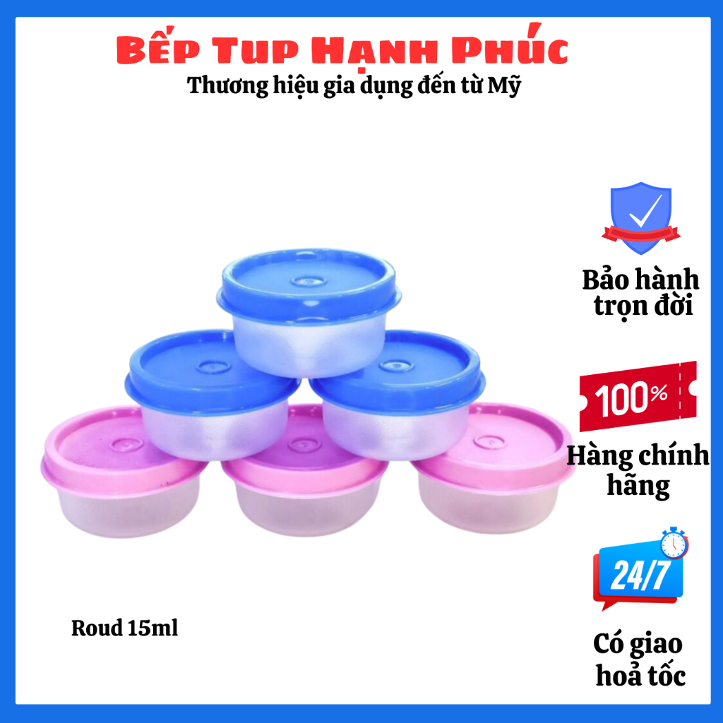 Bộ hộp Mini Cutie Set 2 ( 1 hộp xanh - 1 hộp hồng) , TUPPERWARE ...