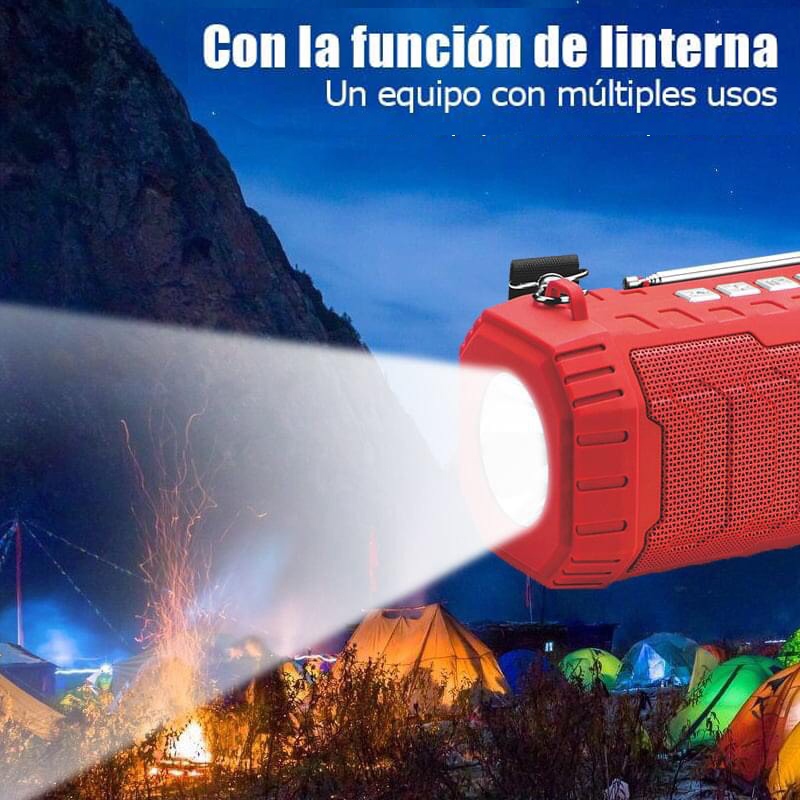 Loa Bluetooth có đèn LED, loa âm lượng lớn 10W, hỗ trợ USB và thẻ TF ...