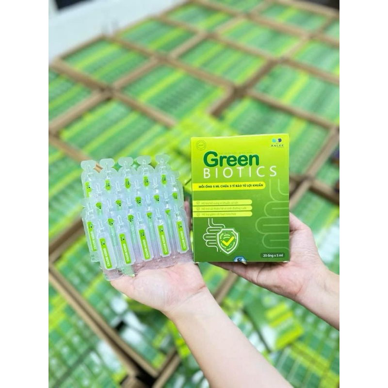men vi sinh green biotics hộp20 ống | Shopee Việt Nam