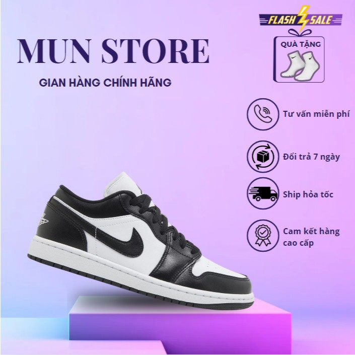 Giày Air Jordan 1 Low Panda DC0774-101 chính hãng thể thao nam nữ ...