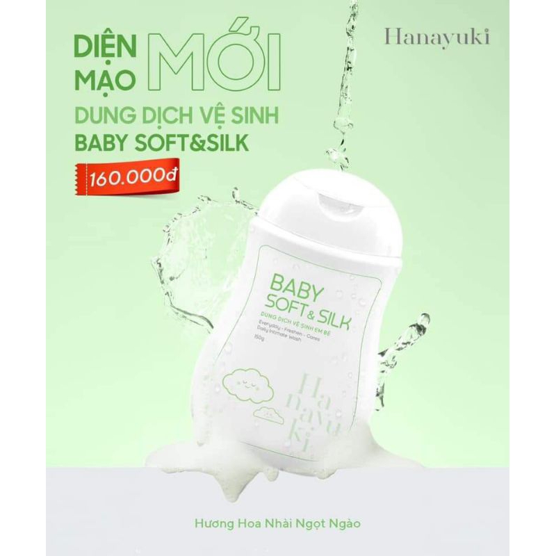 [HANAYUKI MẪU MỚI-Date 2026] Dung Dịch Vệ Sinh Em Bé Hanayuki Baby Soft ...