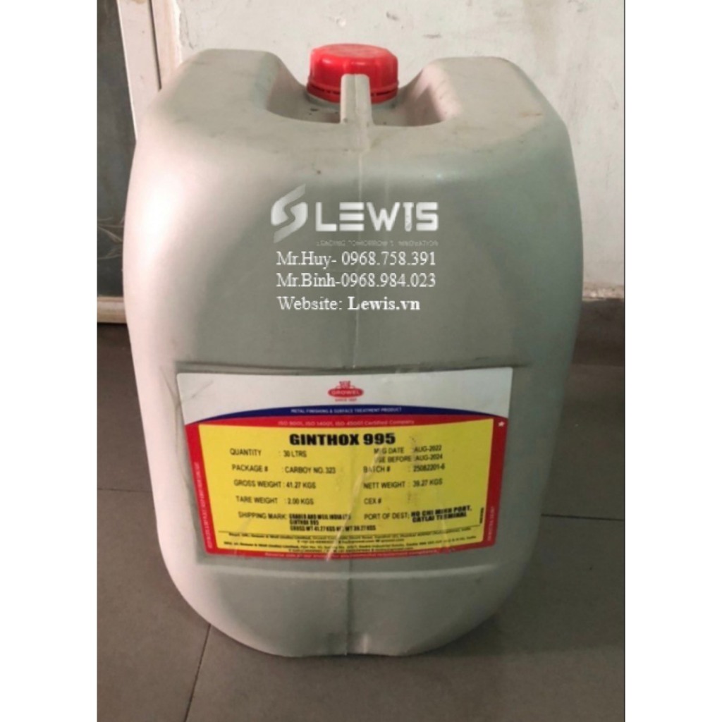 [CHÍNH HÃNG] Thụ động Kẽm bảy màu Crom 6+ của Growel (1lít) | Shopee ...