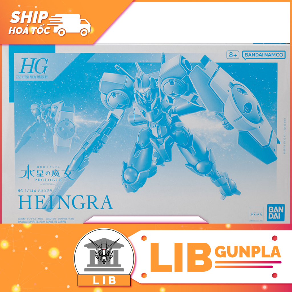 Đồ chơi mô hình lắp ráp Bandai Gundam HG WFM 1/144 Heingra (P-Bandai ...