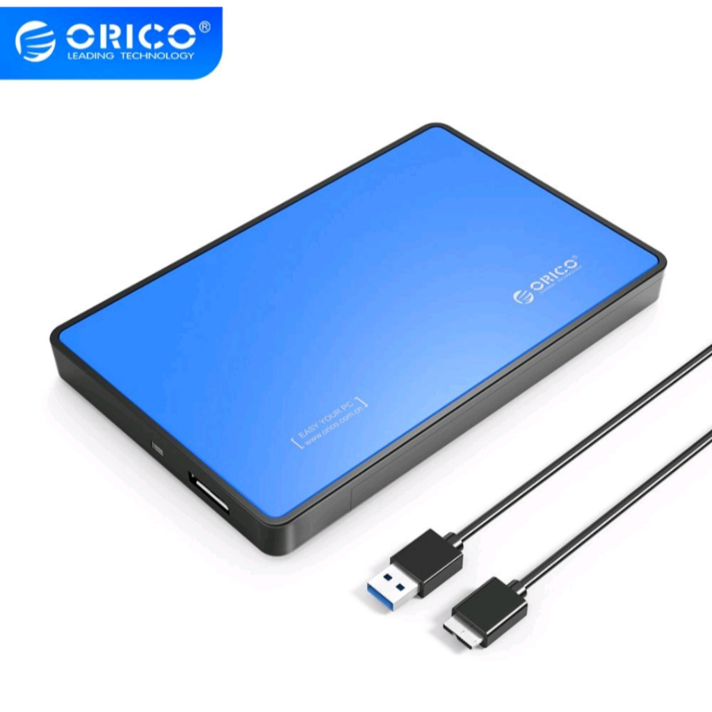 Hộp ổ cứng Hdd Box ORICO 2588US3 (màu xanh)2.5inch - Dùng cho HDD, SSD ...