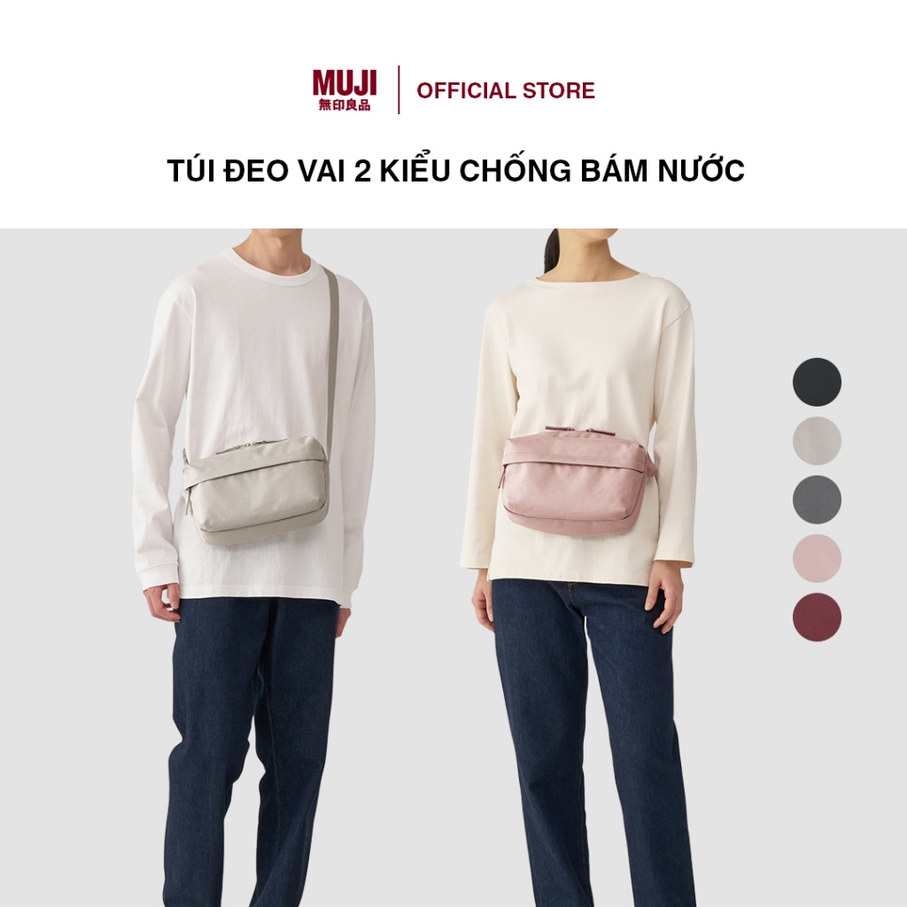 Túi Đeo Vai 2 Kiểu Chống Bám Nước MUJI | Shopee Việt Nam