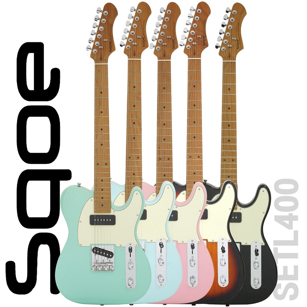 Đàn Guitar Điện Sqoe SETL400 Telecaster SS | Shopee Việt Nam