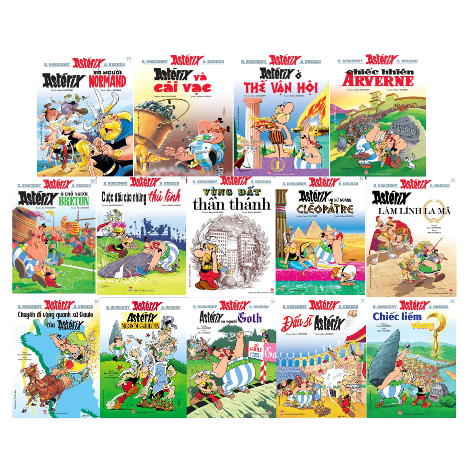 Sách - Asterix (14 cuốn tùy chọn) | Shopee Việt Nam