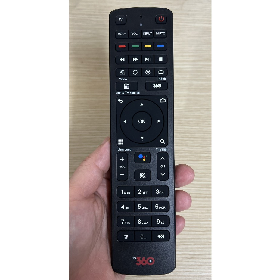 Điều Khiển Đầu Viettel TV360 Có Giọng Nói - Remote Đầu Thu Viettel TV ...