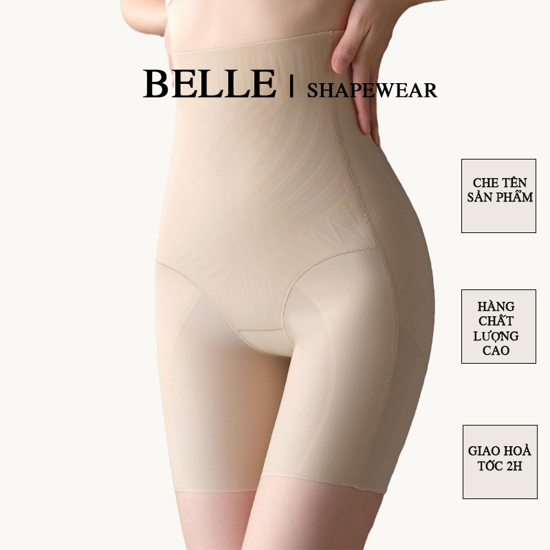 Quần Gen Nịt Bụng Cạp Cao Không Viền Chống Cuộn Định Hình Eo Thon Giảm Bụng Dưới NB010 | Shopee ...
