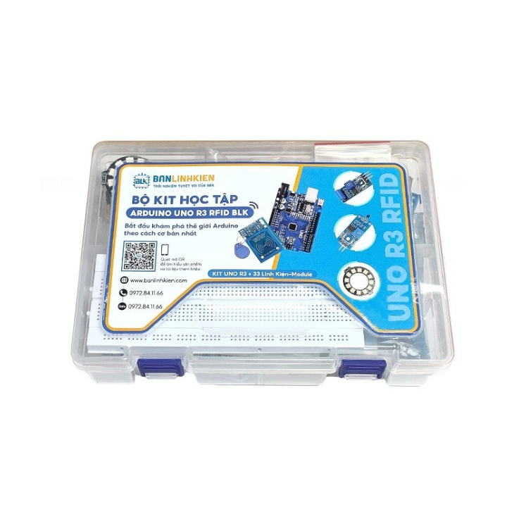 Bộ KIT Học Tập Arduino Uno R3 RFID BLK | Shopee Việt Nam