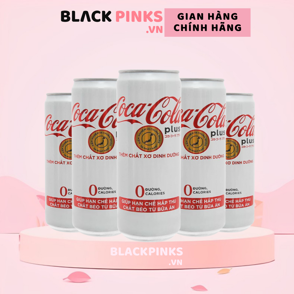 Thùng 24 lon nước ngọt Coca Cola Plus lon 320ml - không đường, không ...