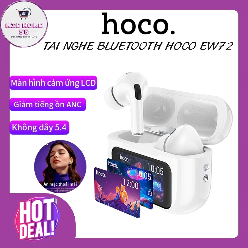 Tai Nghe Bluetooth Hoco EW72 - Tai Nghe Nhét Tai Khử Ồn Có Đốc Sạc - Có ...