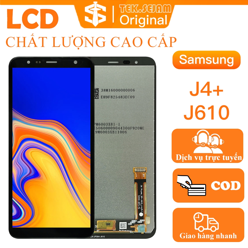 Màn hình LCD samsung J4 + / J610 Màn hình cảm ứng LCD bộ phận kỹ thuật ...
