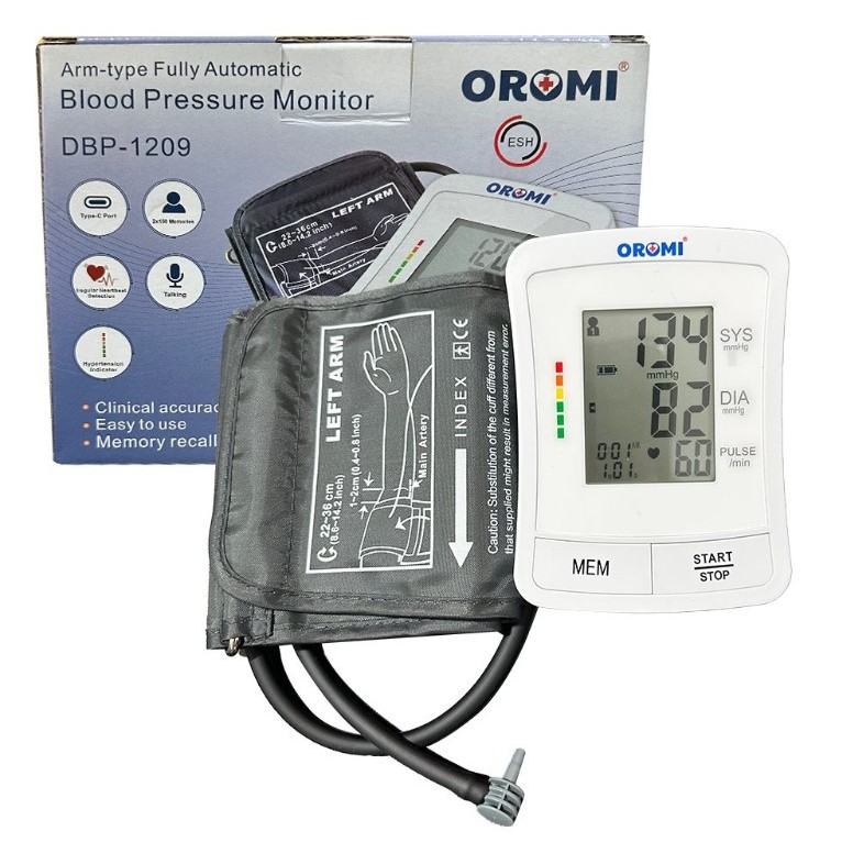 Máy Đo Huyết Áp Điện Tử Bắp Tay - Có Hỗ Trợ Giọng Nói DBP-1209 | Shopee Việt Nam