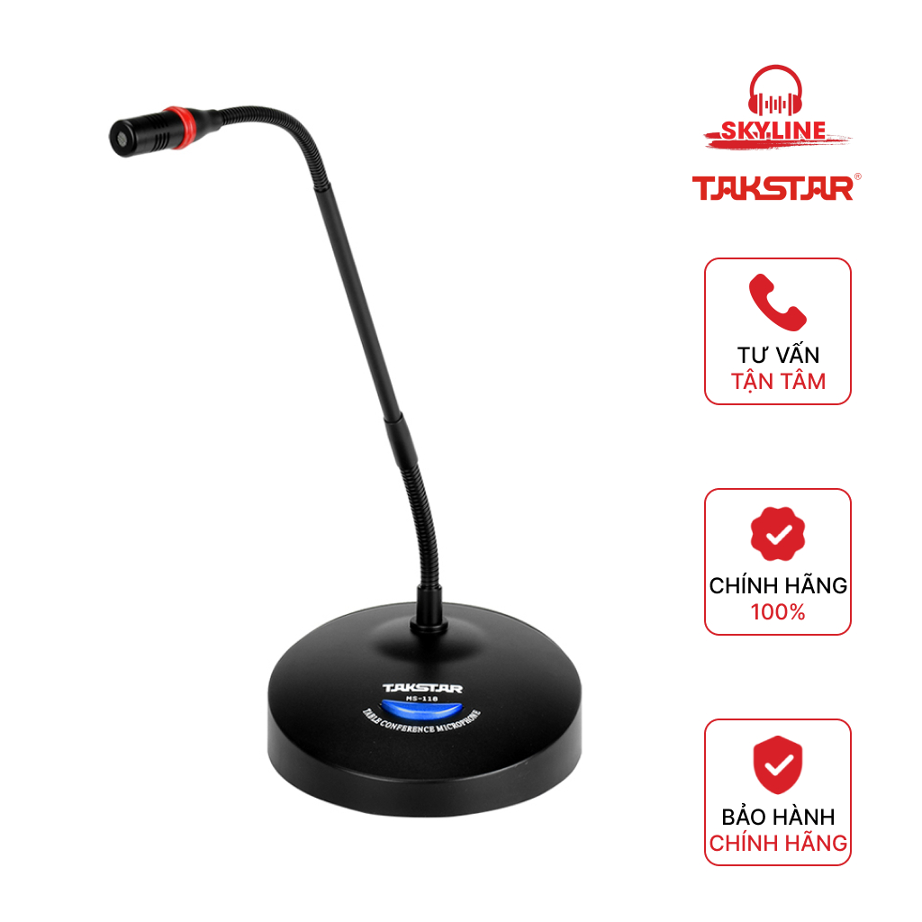 [CHÍNH HÃNG] Micro hội nghị Takstar MS-118 - Micro hội nghị Takstar ...