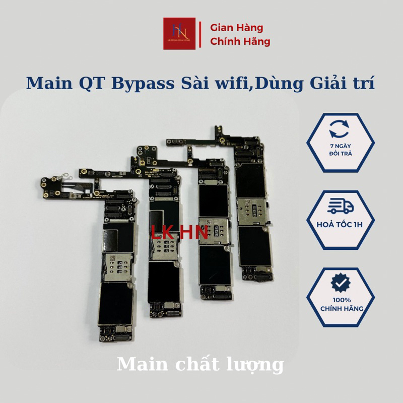 Main Quốc Tế BYPASS KO SÀI SIM Dành Cho 5Se/6p/6s/6/6sp, Main Dùng Wifi ...