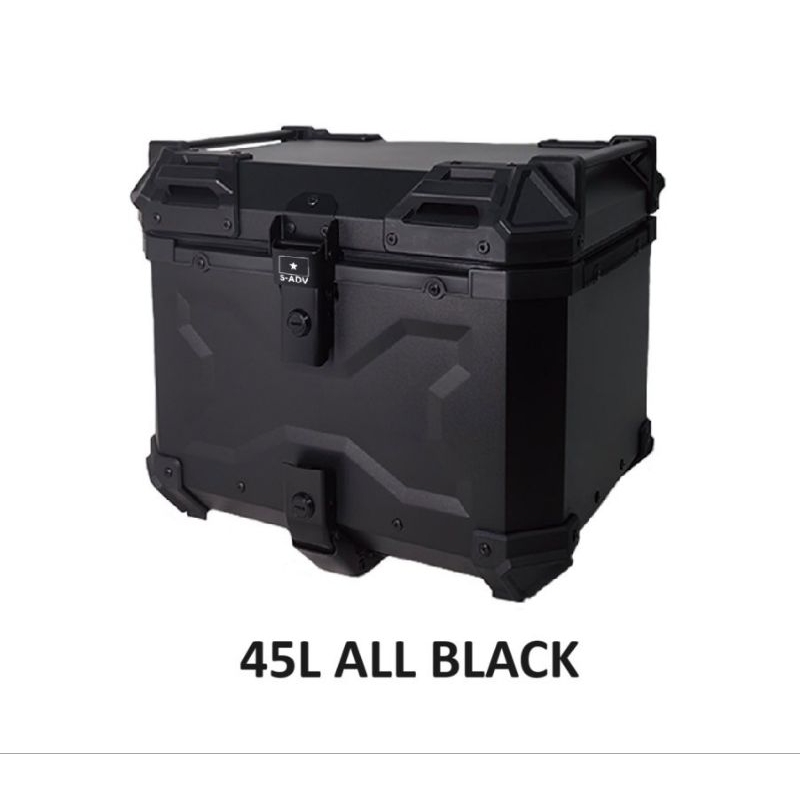 Thùng nhôm xe máy bản FULL Đen SADV mẫu mới 2024 size 36L 45L 55L 65L | Shopee Việt Nam