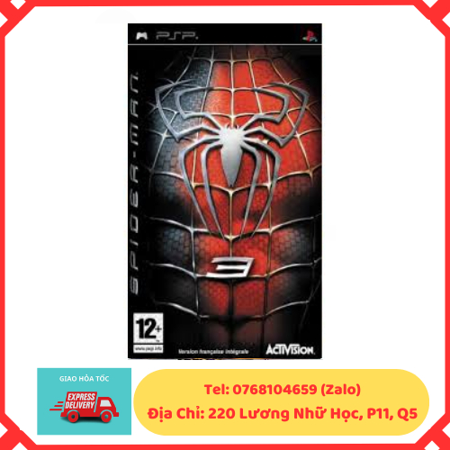 Đĩa game PSP Spider Man 3 Psp - 2nd (người nhện PSP) | Shopee Việt Nam