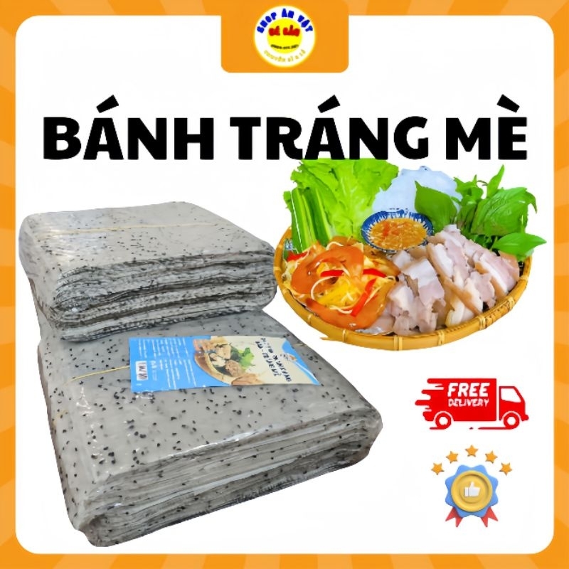 Bánh Tráng Mè Phan Rang | 100 cái 2kg1 | Shopee Việt Nam