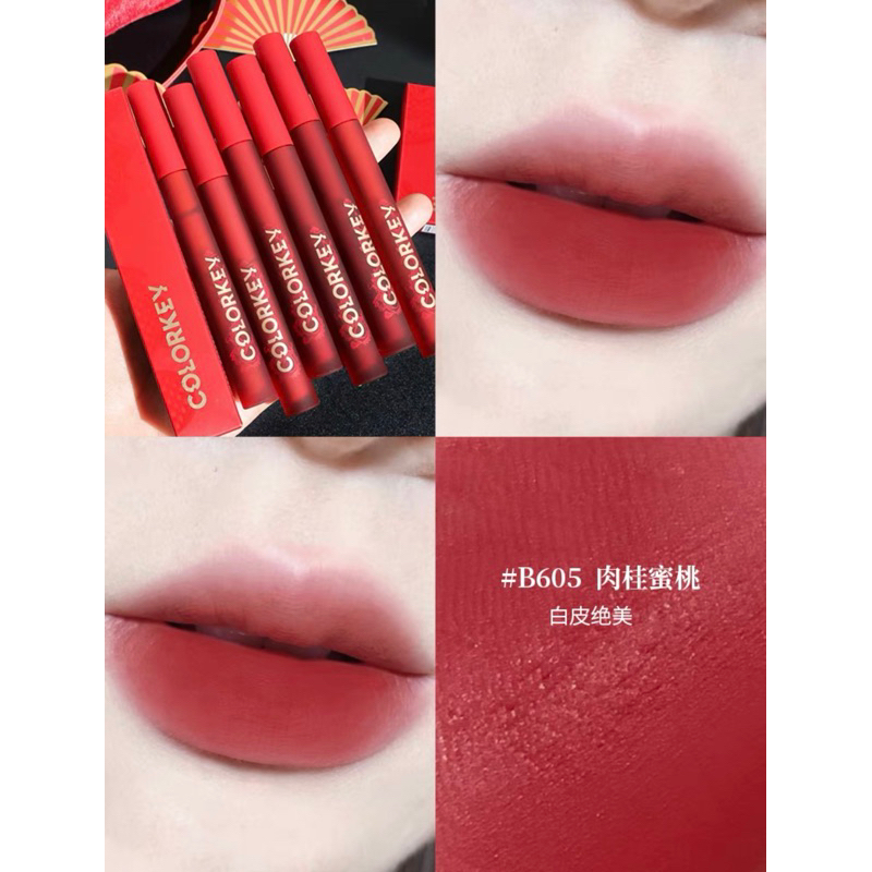 [Colorkey] Son Colorkey Soft Matte Water Tint hiệu ứng mờ lì, dạng lỏng ...