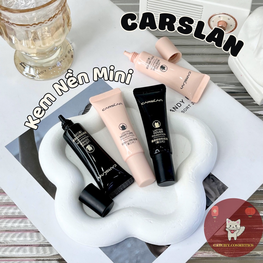 [CARSLAN] (Minisize) Kem Nền CARSLAN Dạng Tuýp Kiềm Dầu Và Dưỡng Ẩm ...