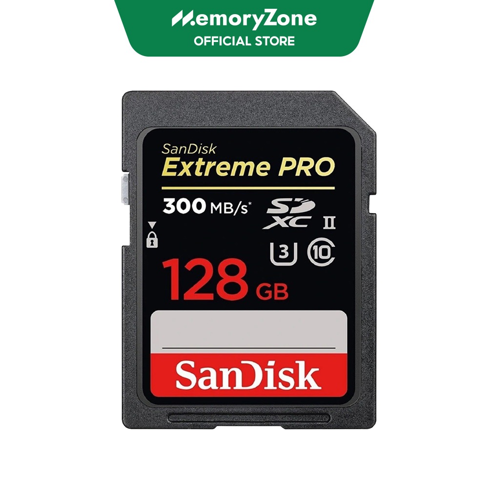 Thẻ nhớ SDXC SanDisk Extreme Pro UHS-II U3 64GB - 128GB 300MB/s | Shopee Việt Nam